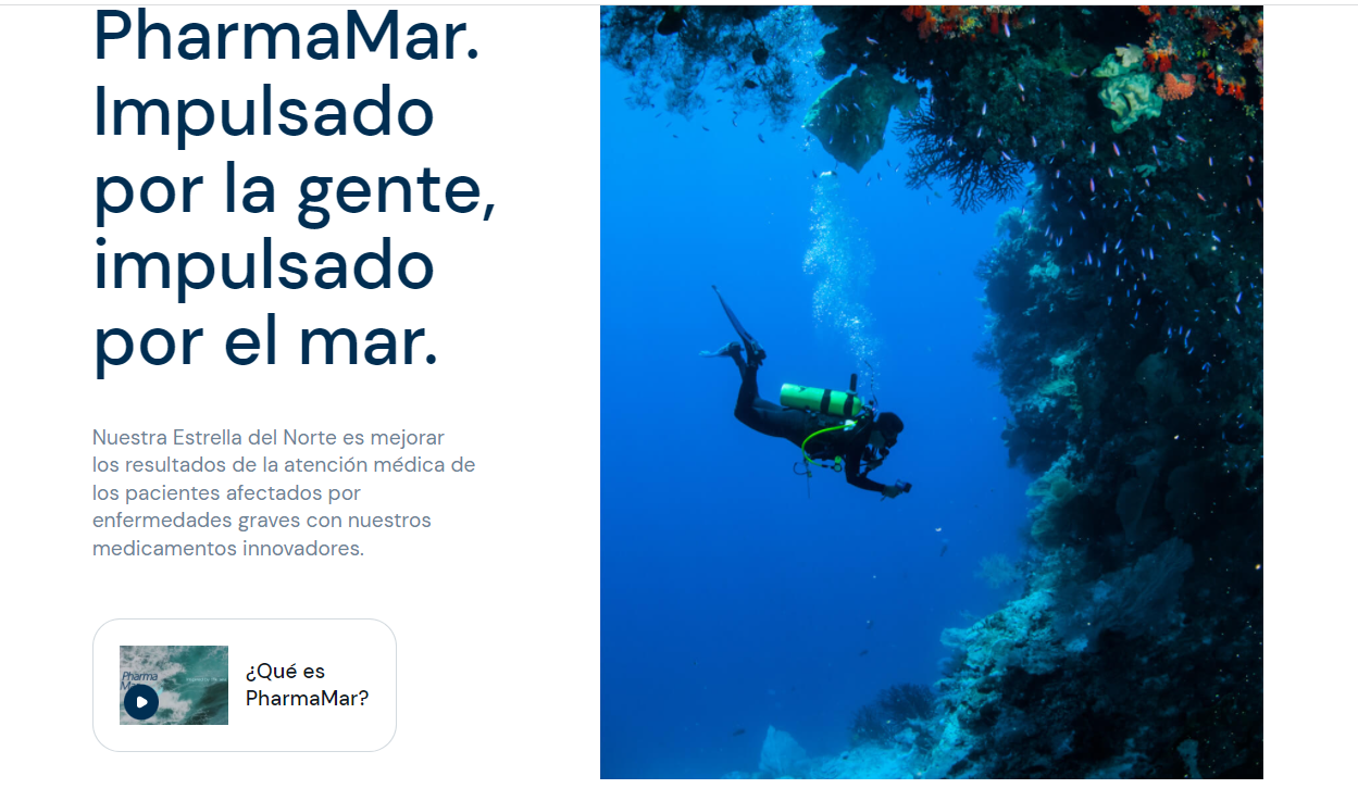 PharmaMar presenta su nueva web corporativa | Taller de Comunicación
